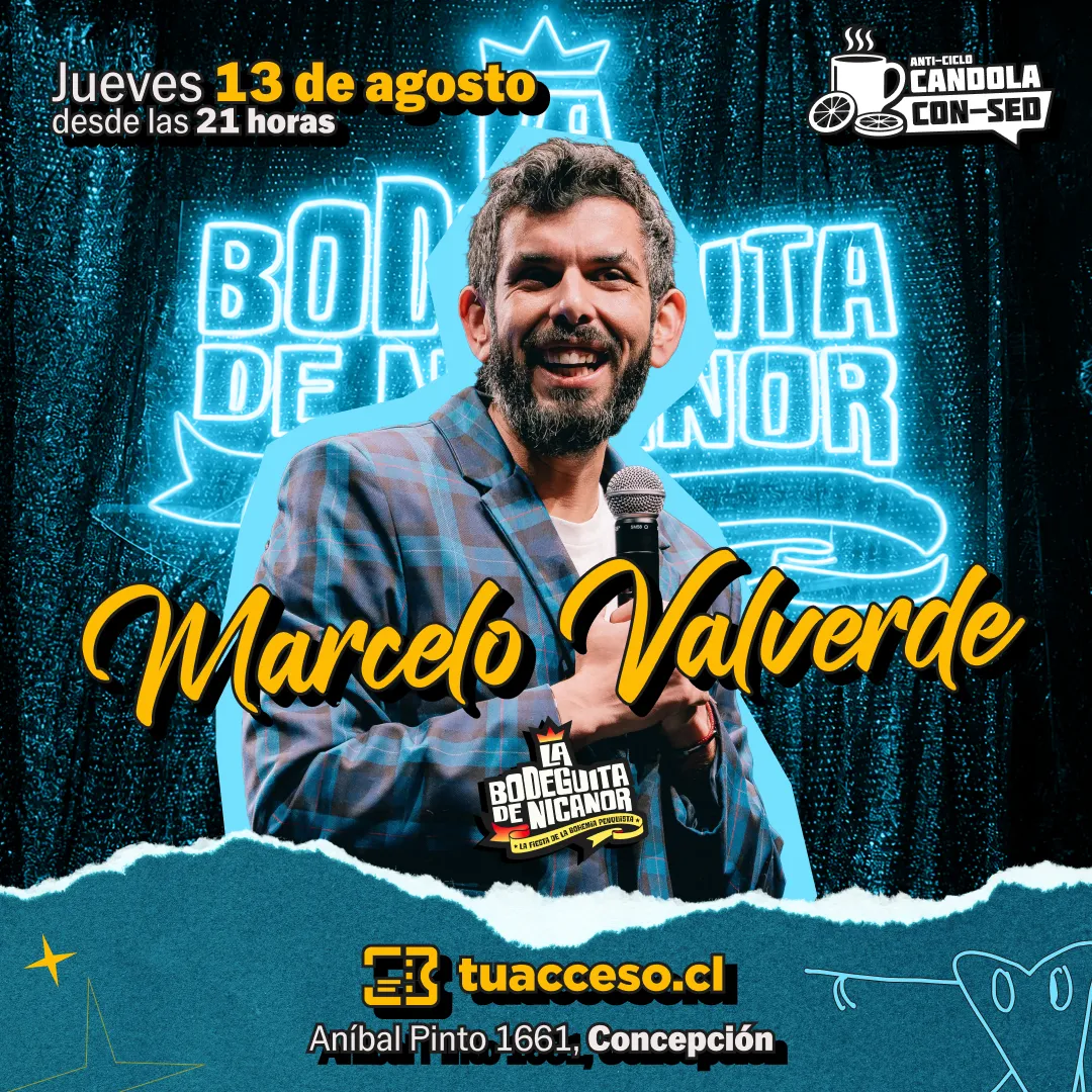 Marcelo Valverde en La Bodeguita - Tu Acceso